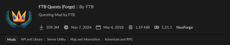 『FTB Quests』解説＆日本語化リソースパック配布