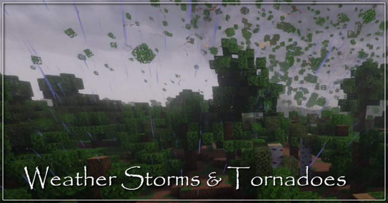『Weather Storms & Tornadoes』解説＆日本語化リソースパック配布