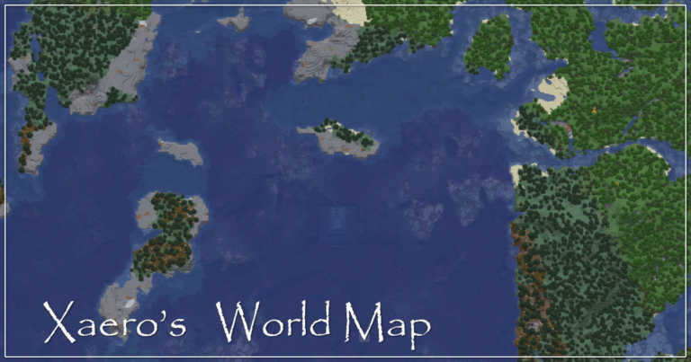 『Xaero’s World Map』紹介＆日本語化リソースパック配布
