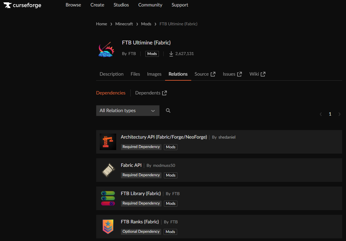 MODエラー原因解決方法あれこれ